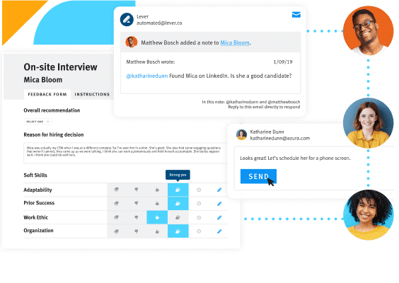 Recruiting Software for More Hiring in Less Time | Lever