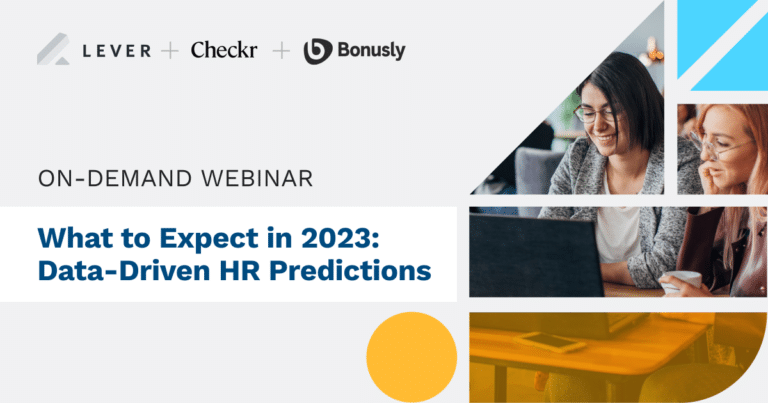 What to Expect in 2023: Data-Driven HR Predictions - Lever