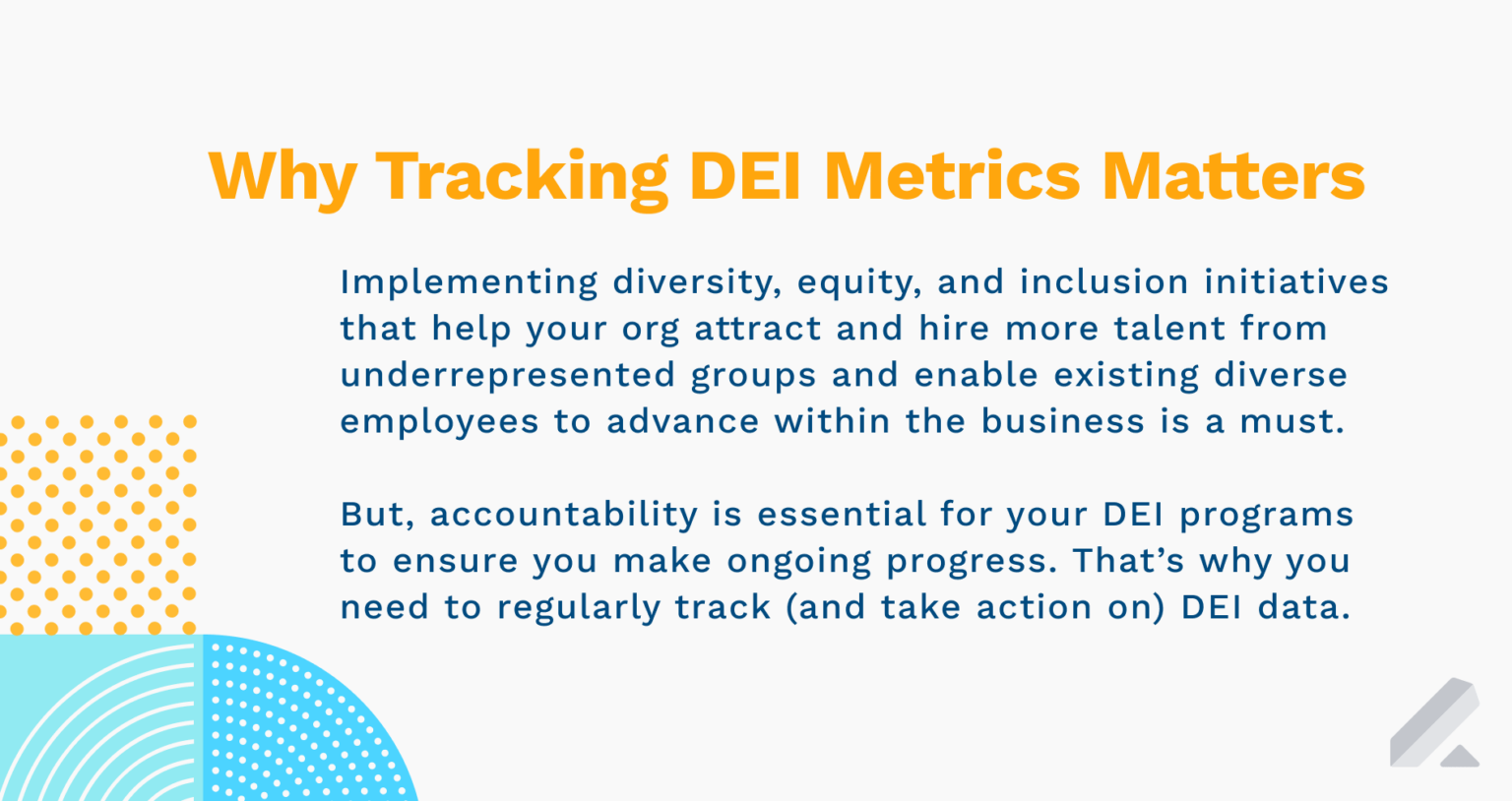 8 Must-Track DEI Metrics for Your Organization - Lever